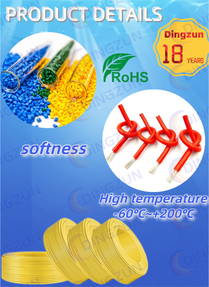 Super Soft Super Fine Wire Silicone Cable 18 Awg