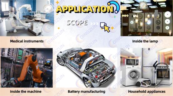 UL3122 Fiberglass Weave High Temp Wire For Home Baking Oven