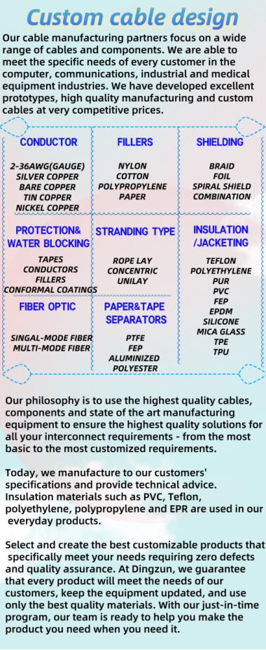 10p X 24awg Multi Pair Instrument Cable 10 Pairs FEP Sensor Cable