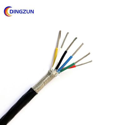 H05SS-F AFPF 6 Cores FEP Insulated Multi Core Shielded Cable For Remote ...