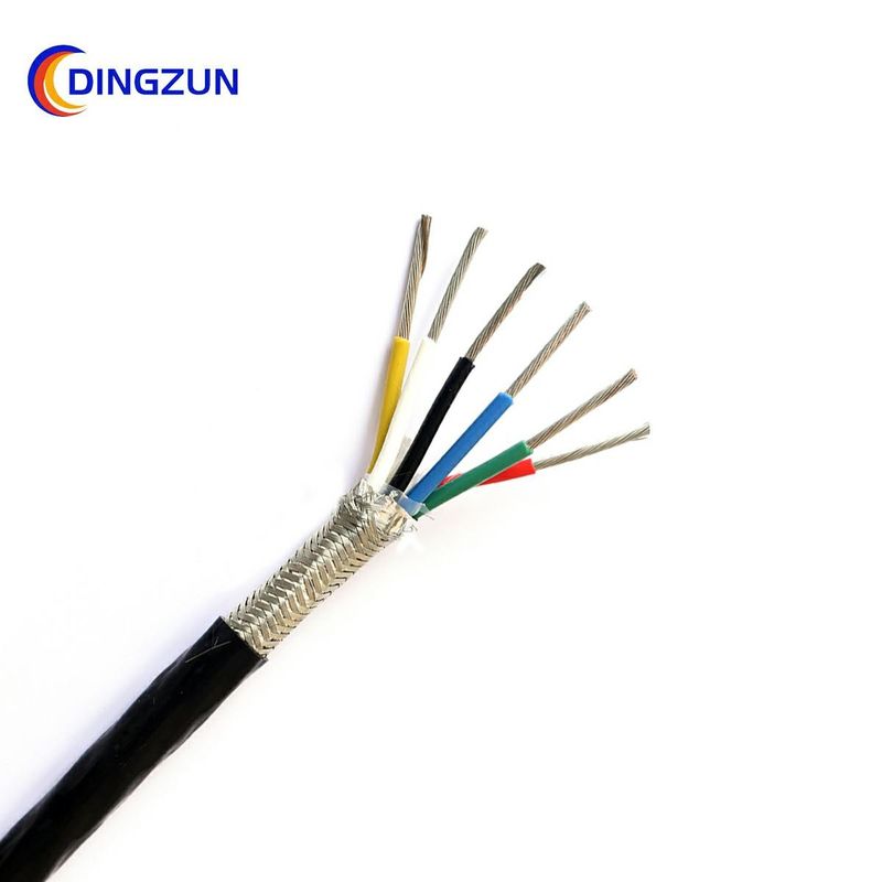 AFPF 6 Cores FEP Insulated Multi Core Shielded Cable For Remote Control