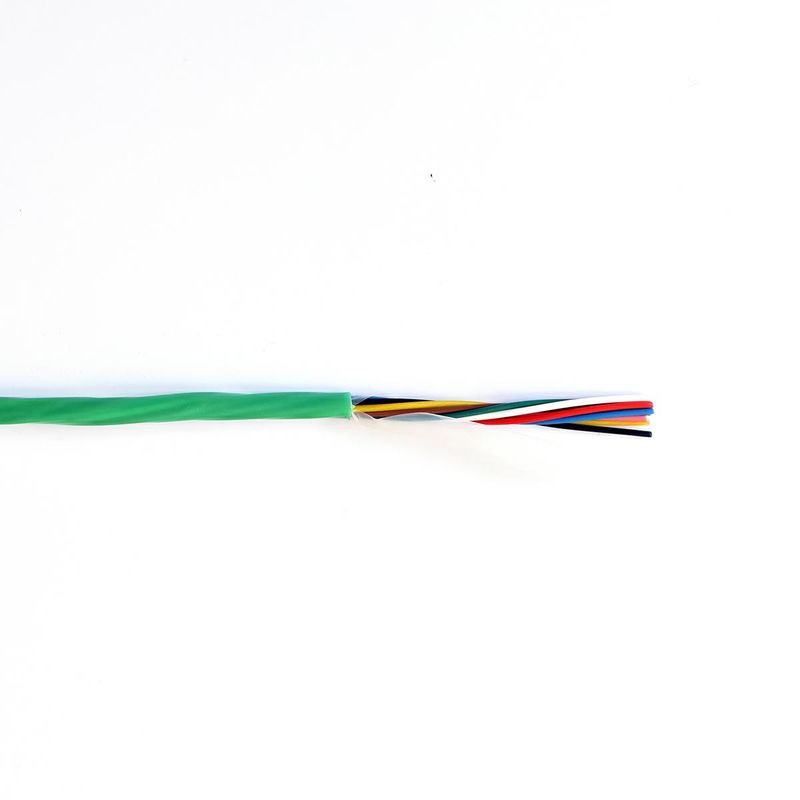 AFF 8 Cores FEP Insulated Shielded Sensor Cable High Temperature