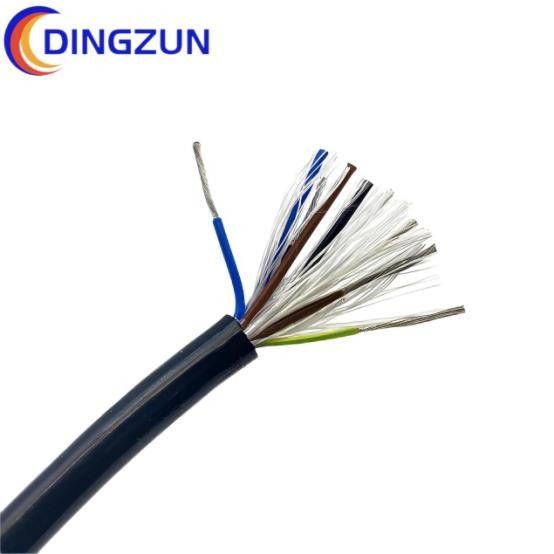 Control Multi Core Shielded Cable PVC Insulated Sheathed Sensor Cable 9 ...