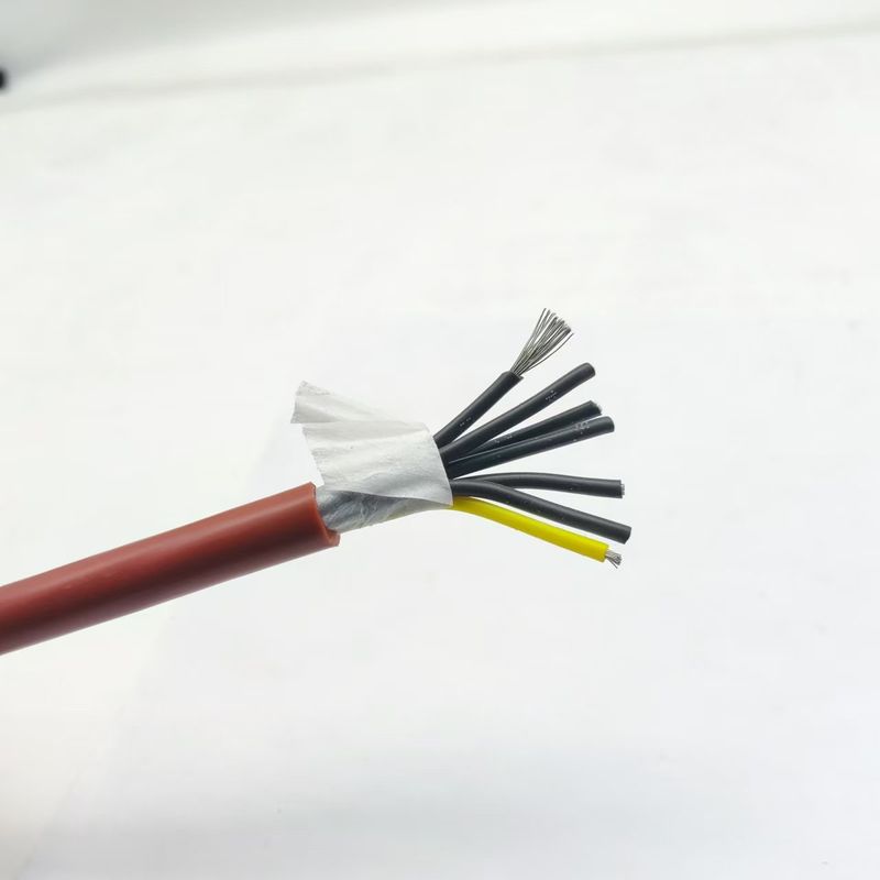 SIHF Flexible 7G1mm² Multi Core Silicone Cable Power and control cable