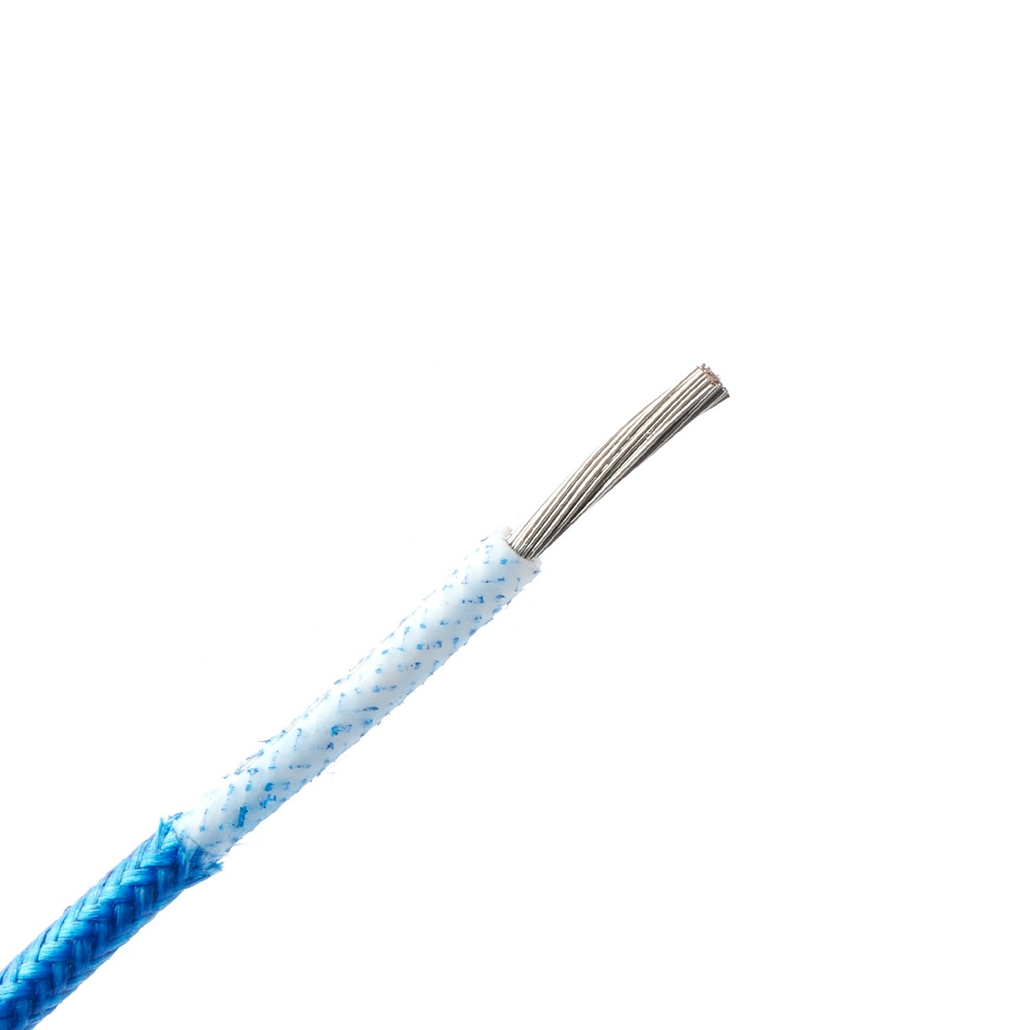 Silicone Rubber Insulation Fire Resistance Cable Fiberglass Weave Wire
