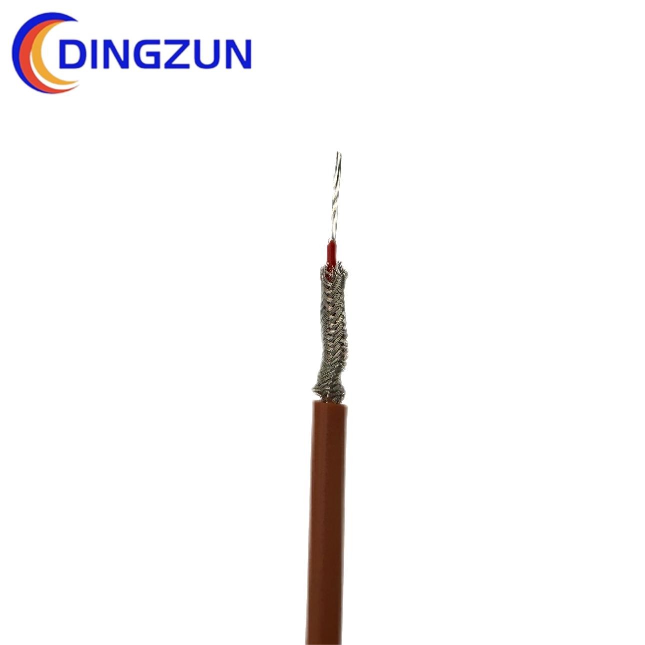 FEP Insulation Low Loss Coaxial Cable Tc Braid